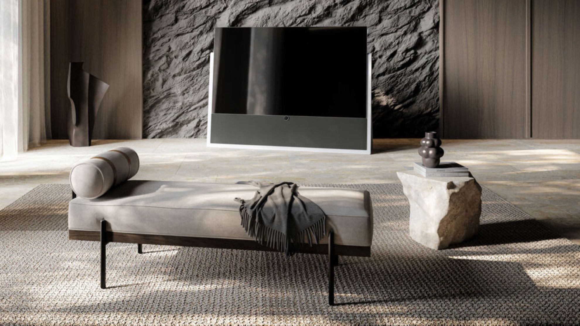 This incredible OLED TV is made from stone | T3