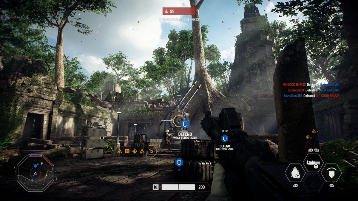 Star Wars Battlefront II Xbox One review: A potential blockbuster ...