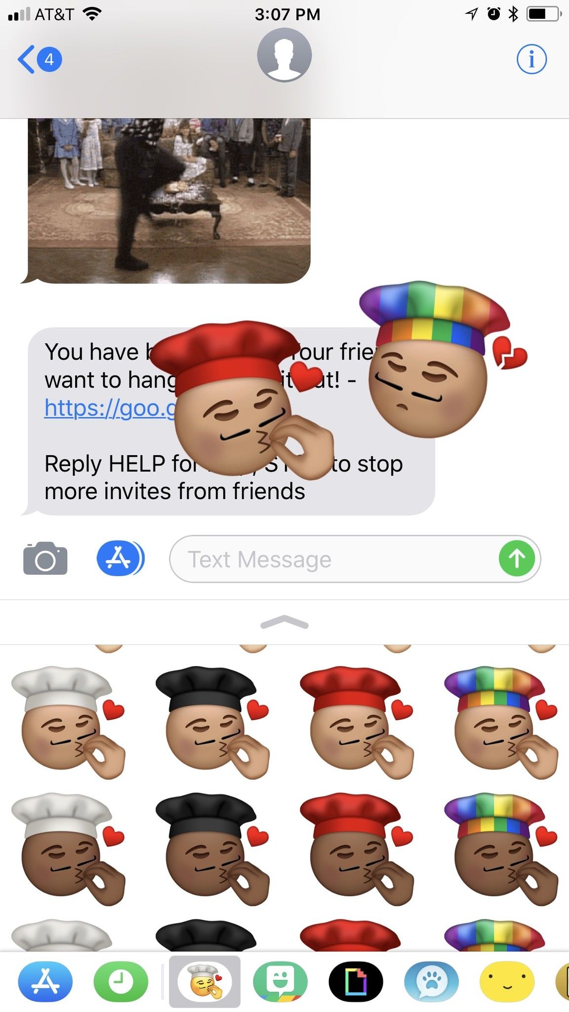 The story behind this iOS sticker pack is almost better than the ...