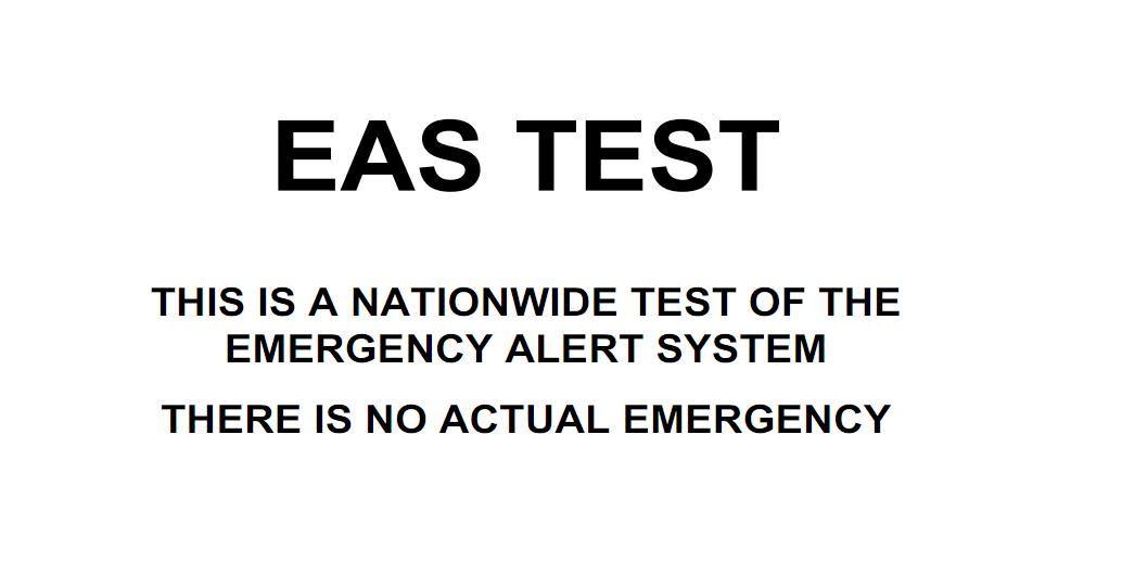 First EAS Test Form Due Before Nov. 9 Test | TV Tech