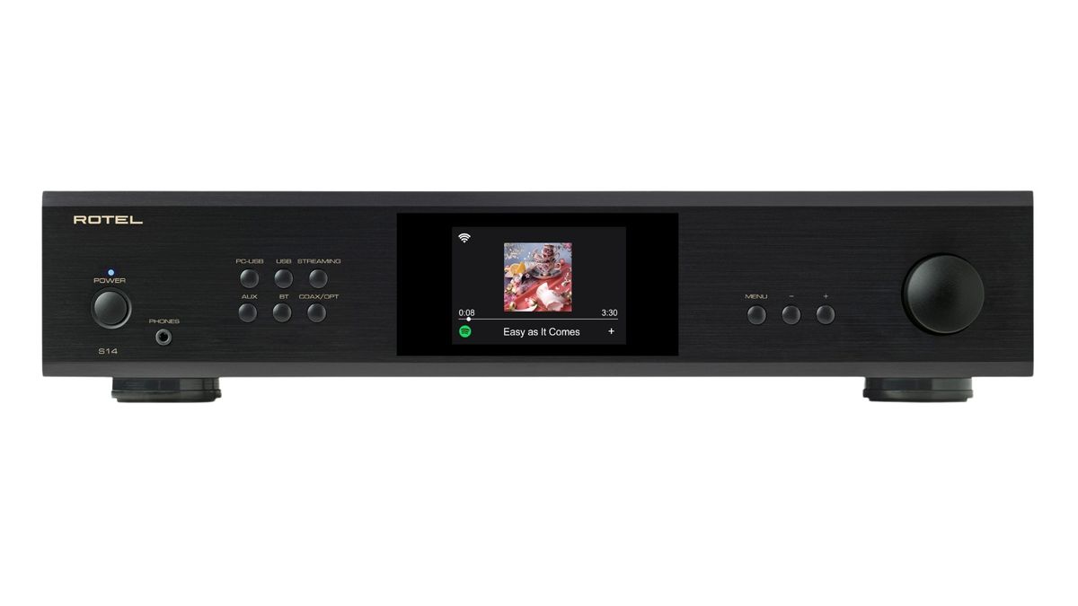 Rotel's first just-add-speakers S14 network streaming system could ...