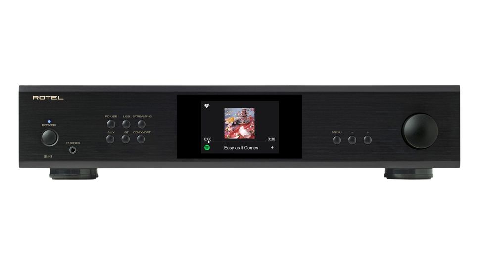 Rotel's first just-add-speakers S14 network streaming system could ...
