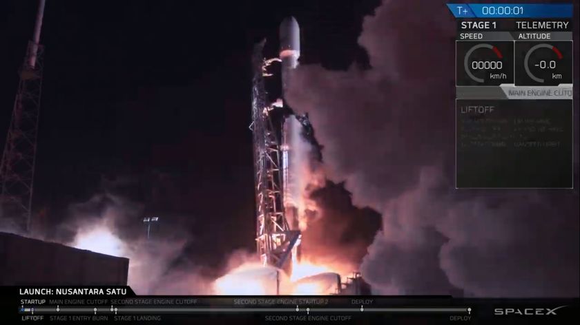 In Photos Spacex Falcon 9 Launches Israeli Moon Lander Indonesian