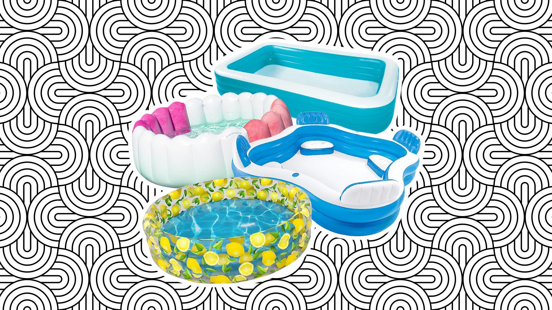 The 16 Best Inflatable Pools for Your Hot Girl Summer | Marie Claire