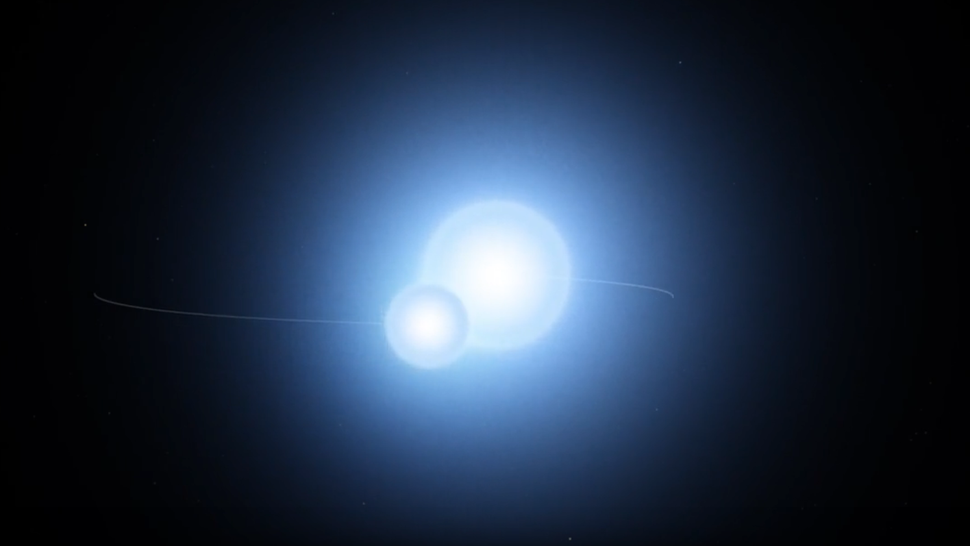 Scientists find rare double-star system where one star orbited inside ...