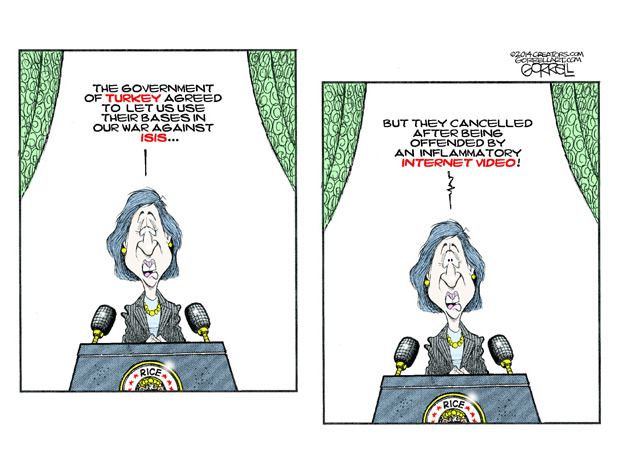 Political cartoon Turkey ISIS internet restrictions | The Week