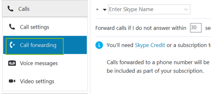 How to Make Skype Forward Calls to Your Landline or Mobile Phone ...