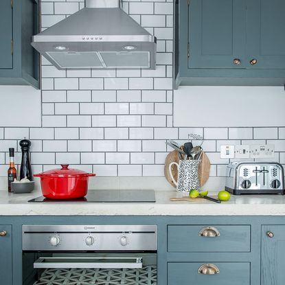 Self-made cabinets kept costs down in this kitchen makeover | Ideal Home