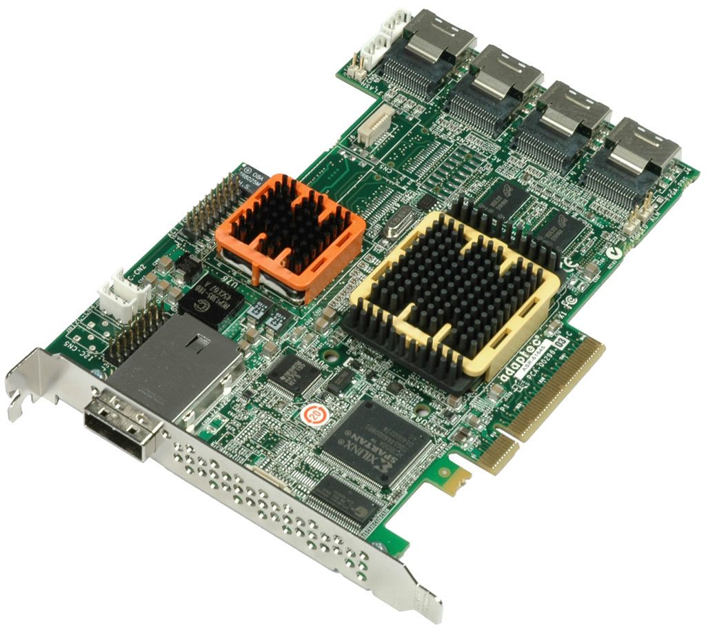 Adaptec RAID 51645 - Roundup: Three 16-Port Enterprise SAS Controllers ...