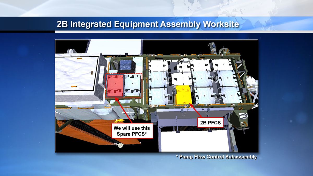 Astronauts Hunt for Space Station Ammonia Leak (Spacewalk Photos): Page ...