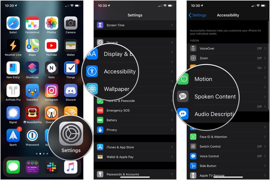 How to enable Spoken Content on iPhone and iPad | iMore