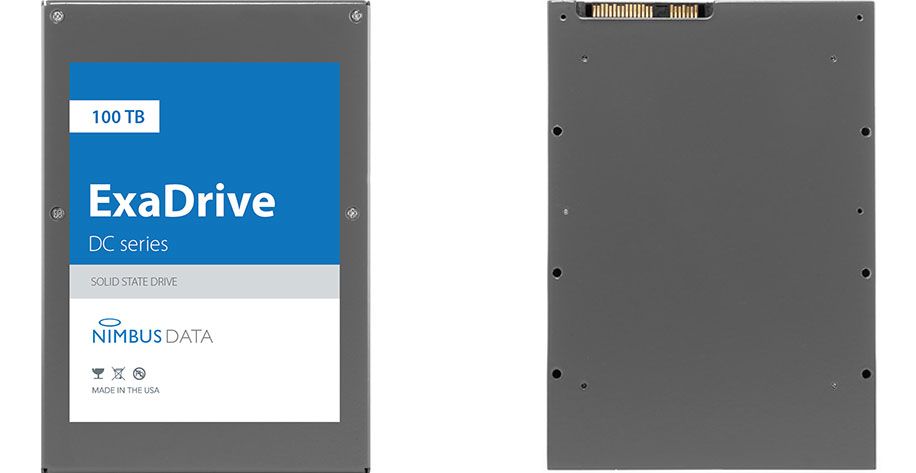 Been waiting for a 100TB solid state drive? Nimbus Data just launched ...