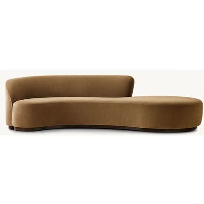 "Round Chaise Sofas" Are the Shape of the Season — Here's Why | Livingetc