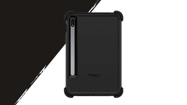 Otterbox Defender Series case for the Galaxy Tab S8 and Tab S7 is on ...