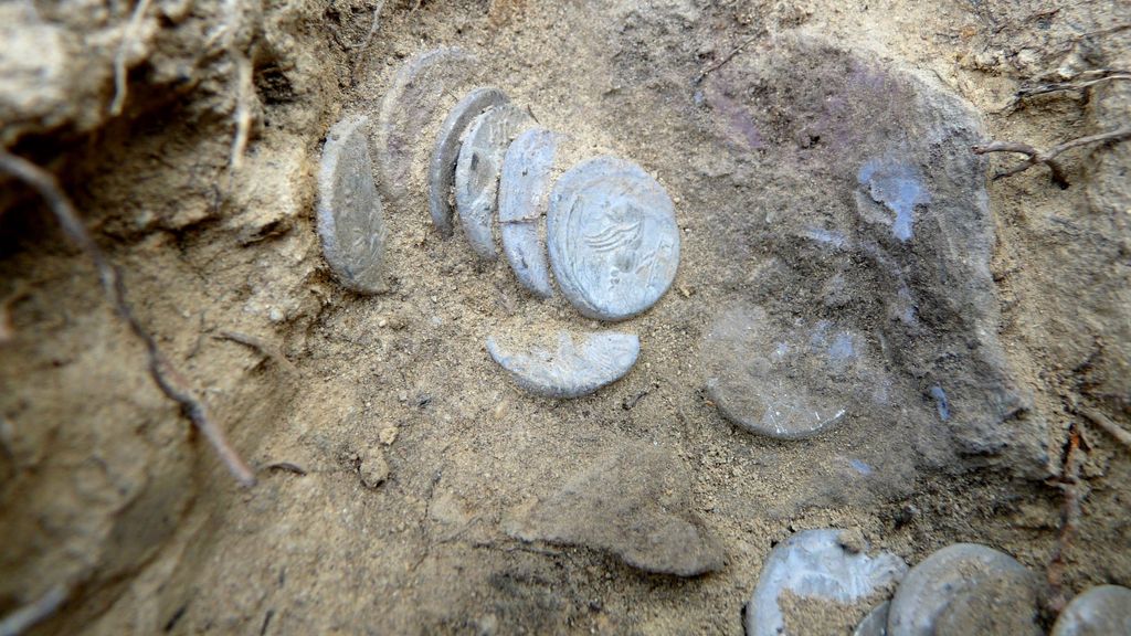 2,000-year-old hoard of Roman coins may have been hidden by a soldier ...