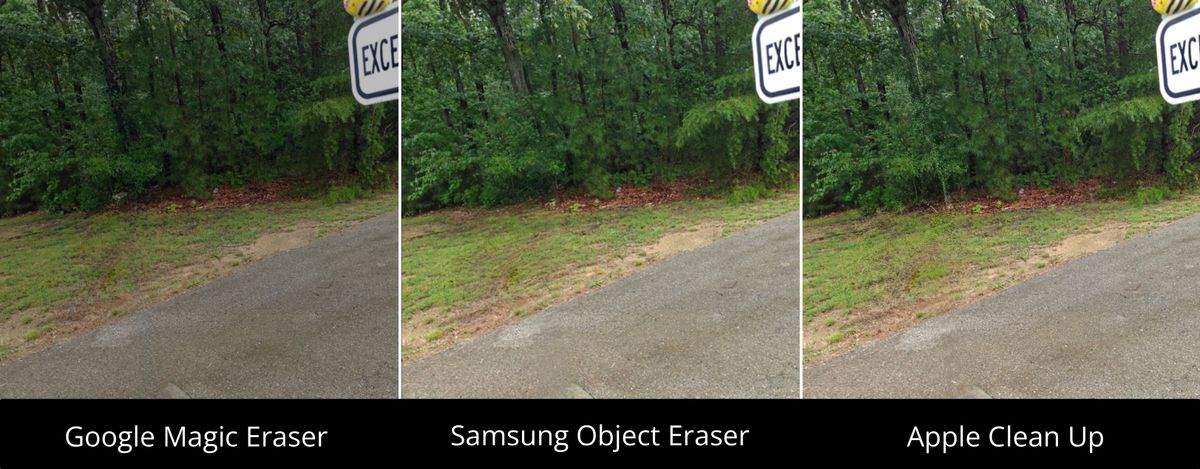 Apple and Samsung can't hold a candle to Google's Magic Eraser ...