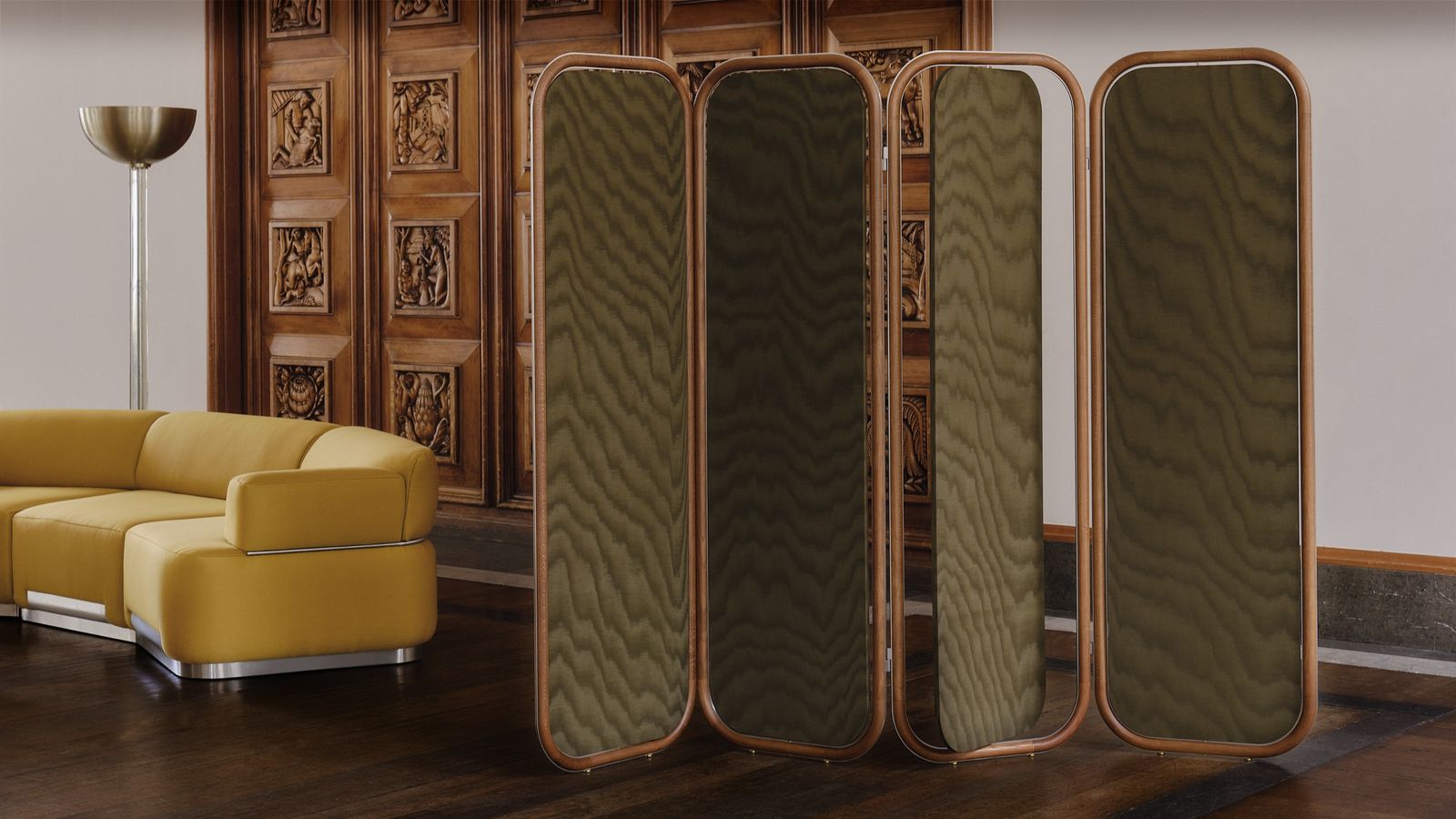 What Is Moiré Fabric and How You Can Style It in Your Home? | Livingetc