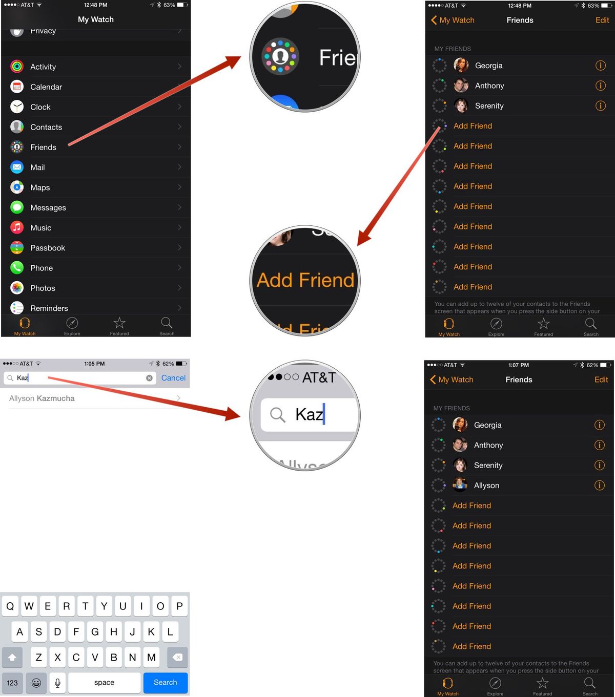How to set up Friends on your Apple Watch | iMore