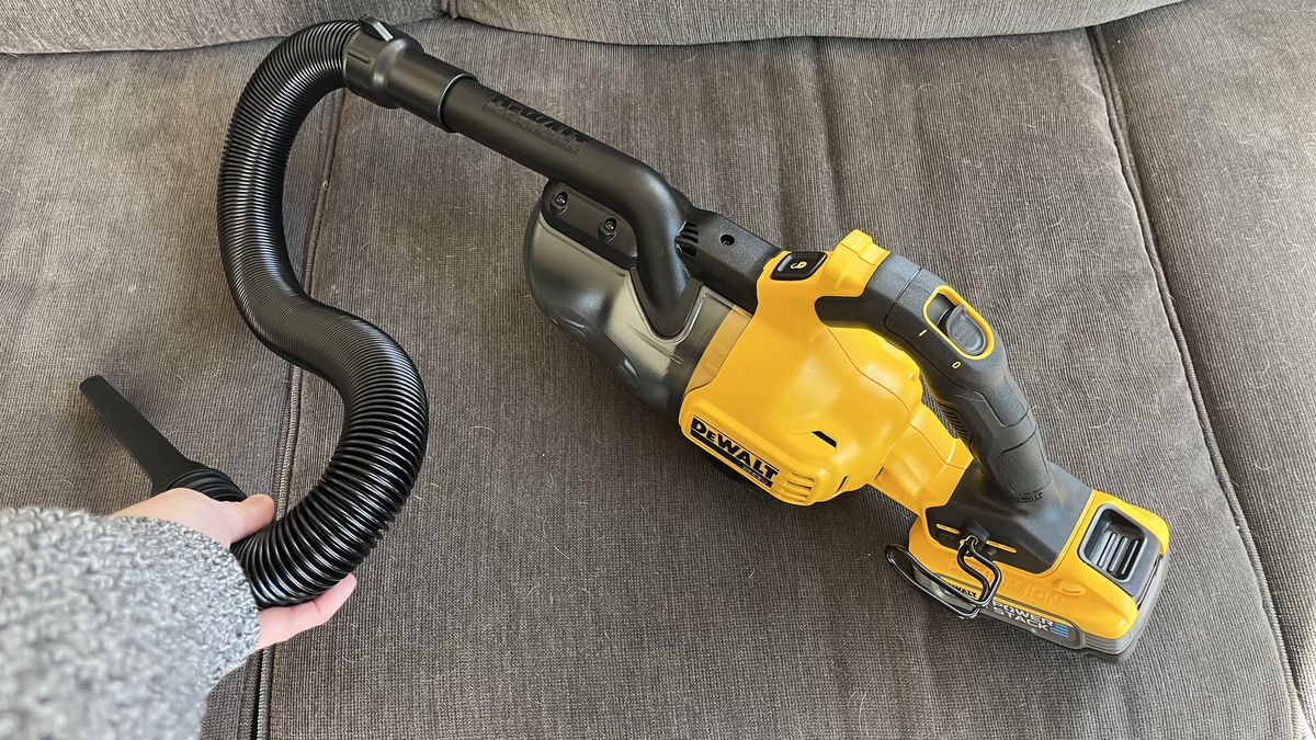 DeWalt 20V Cordless Dry Hand Vacuum review: perfect for the workshop ...