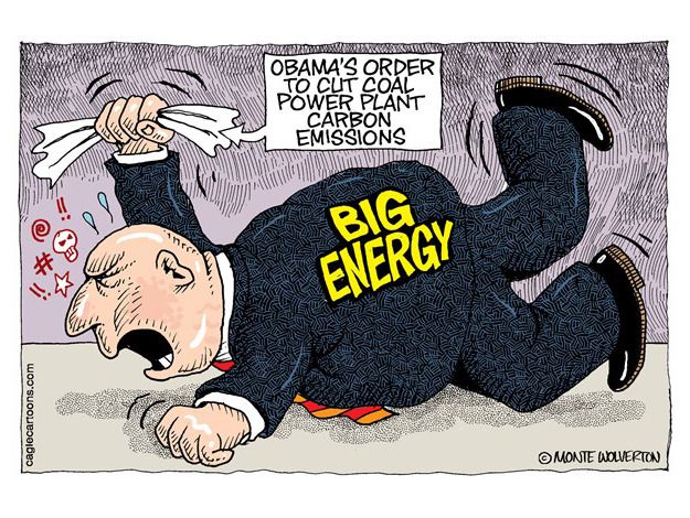 Political cartoon coal power | The Week
