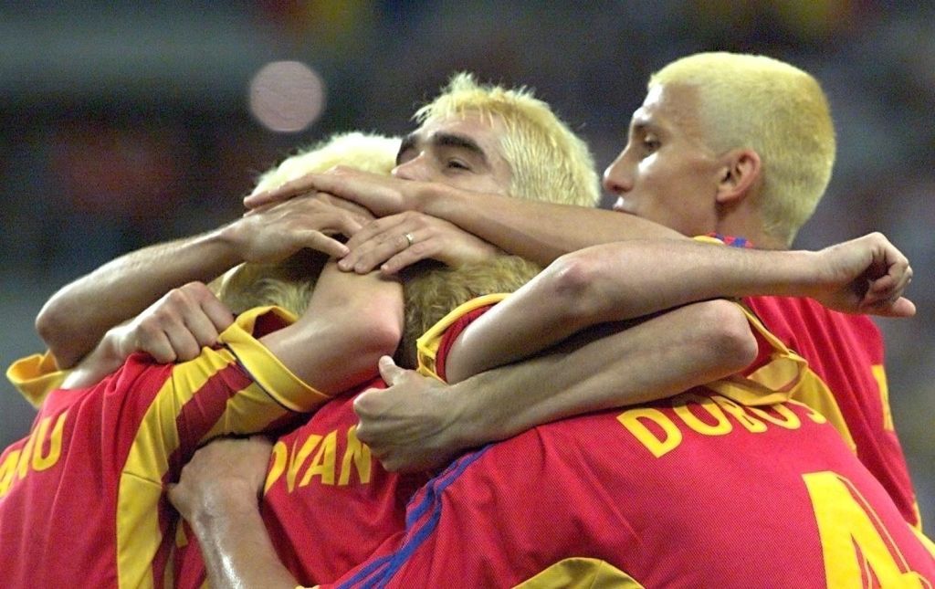 ‘We placed a bet’: Georghe Hagi explains why the entire Romanian squad bleached their hair ...