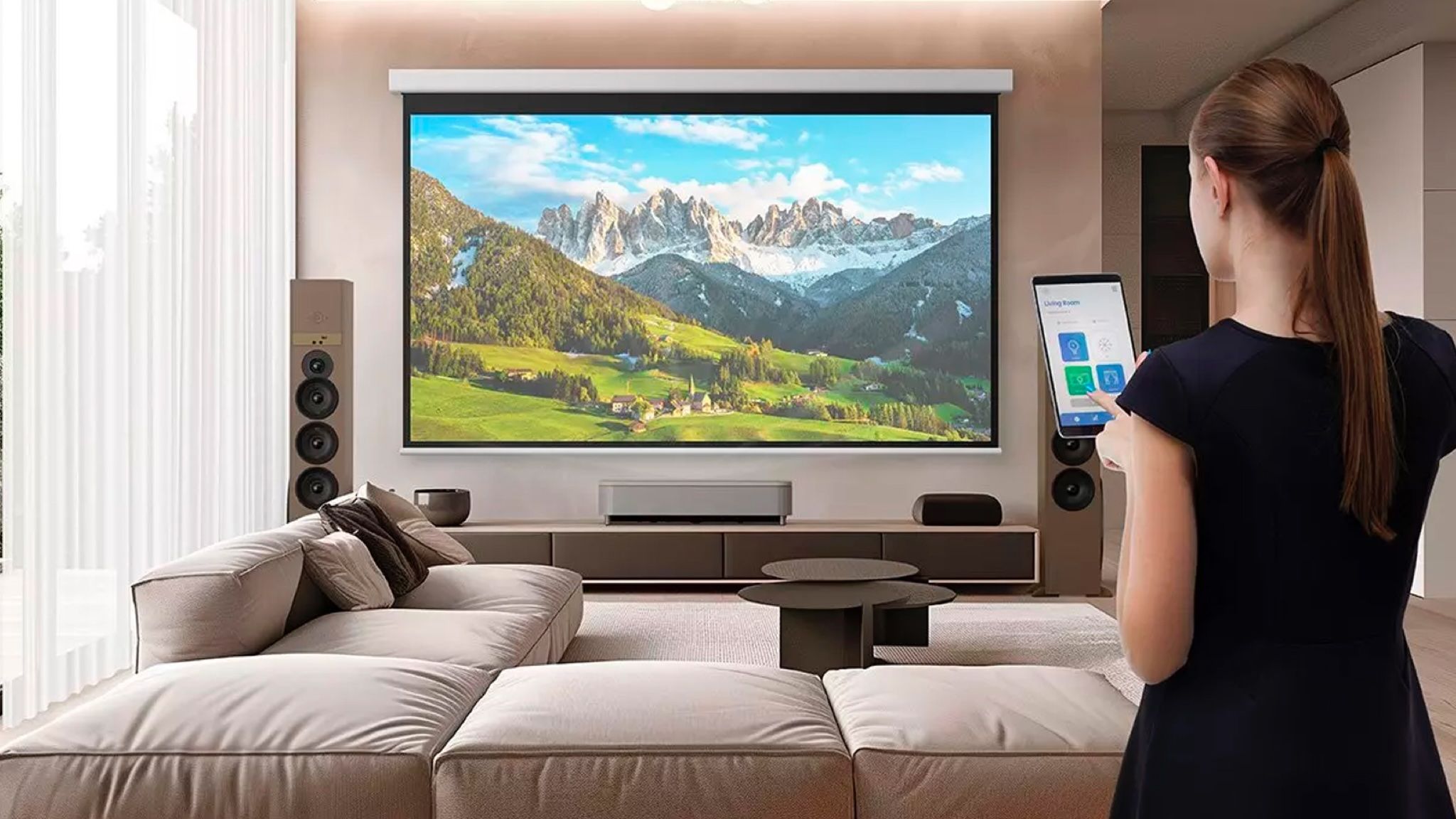 Epson's super-bright new ultra short throw 4K projectors promise easy ...
