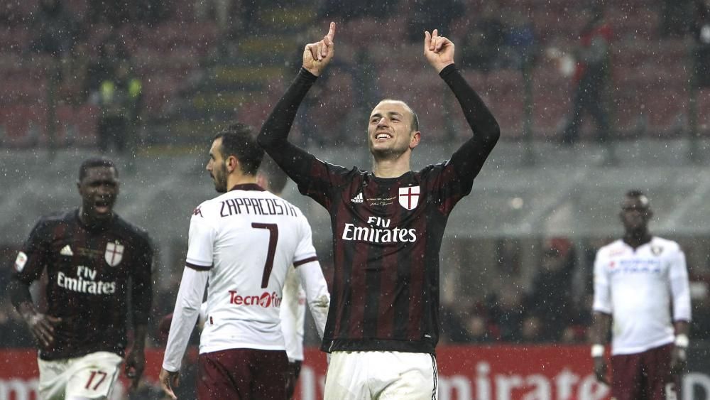 AC Milan 1 Torino 0: Antonelli strike maintains hosts' unbeaten run ...