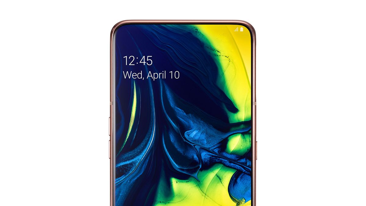 The Galaxy A80 Has Revolving, Slide-Out Triple Cameras, Because Why the ...