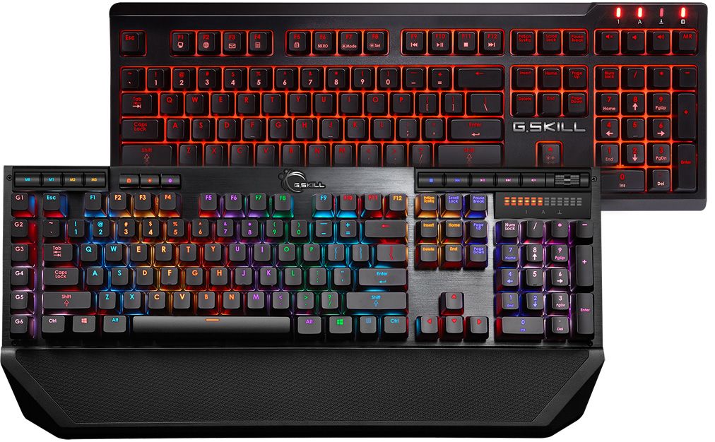 G.Skill adds two new mechanical keyboards to Ripjaws line | PC Gamer