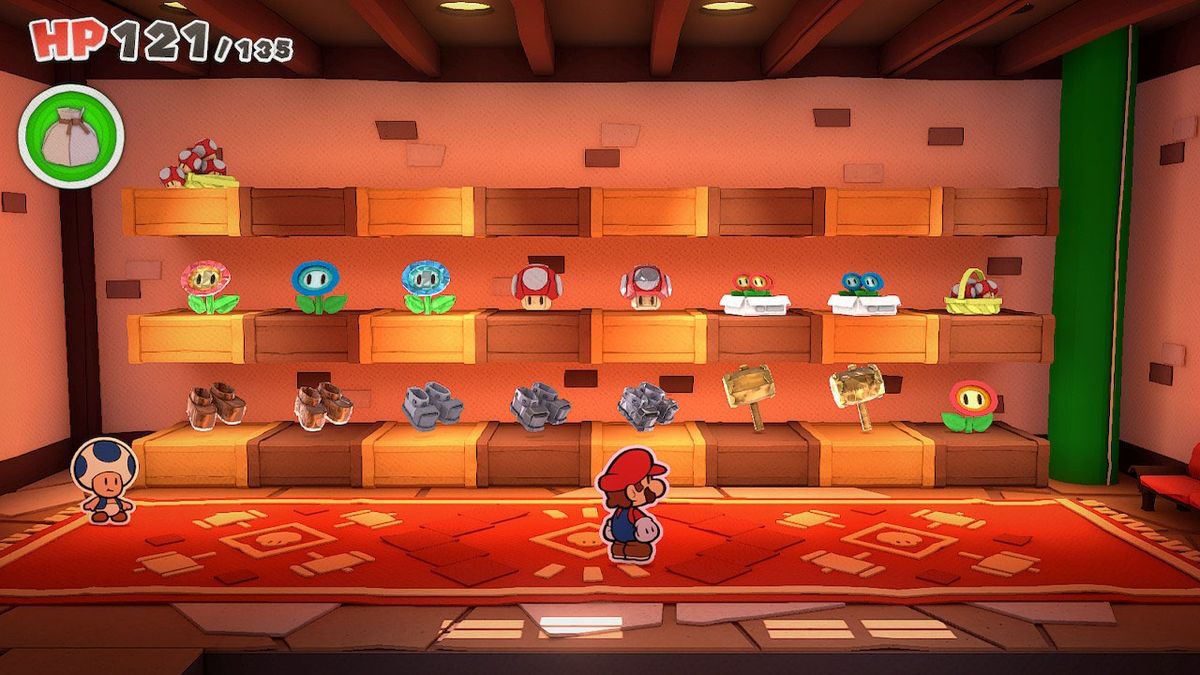 Paper Mario: The Origami King — Where to get 1-Up Mushrooms | iMore