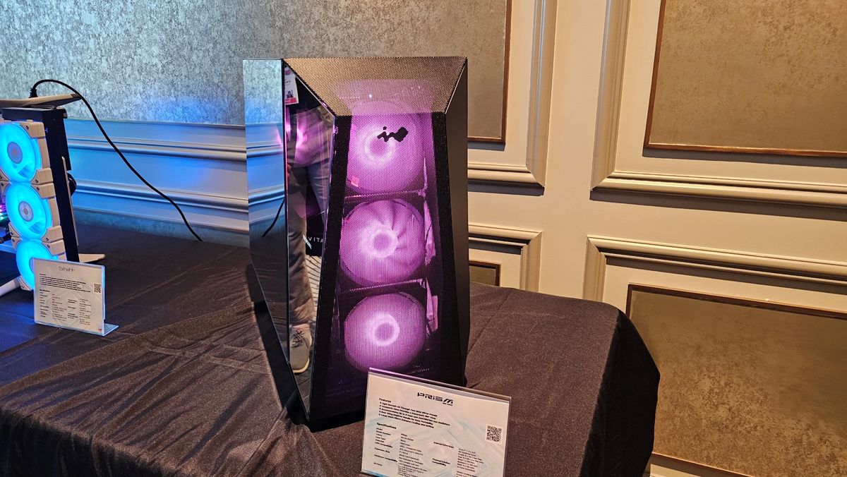 InWin shows off its upcoming Prism and Shift PC cases, and unique ...