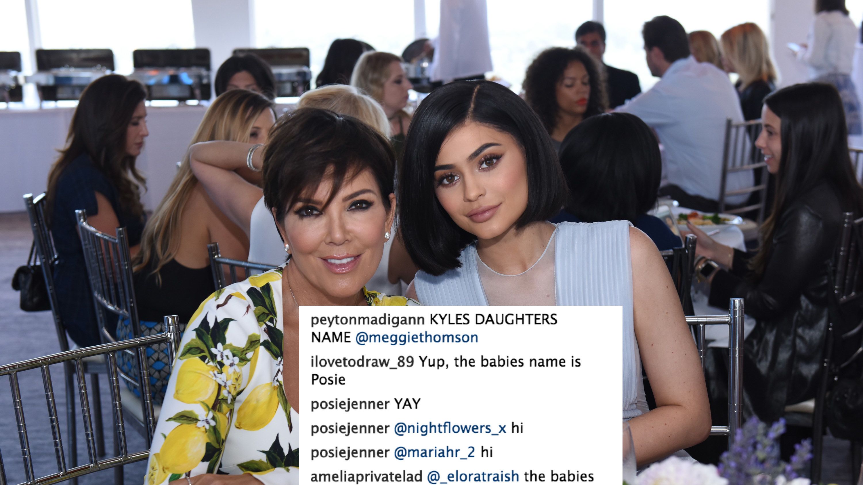 Did Kylie Jenner Name Her Baby Posie? - Kylie Jenner Posie Baby Name ...