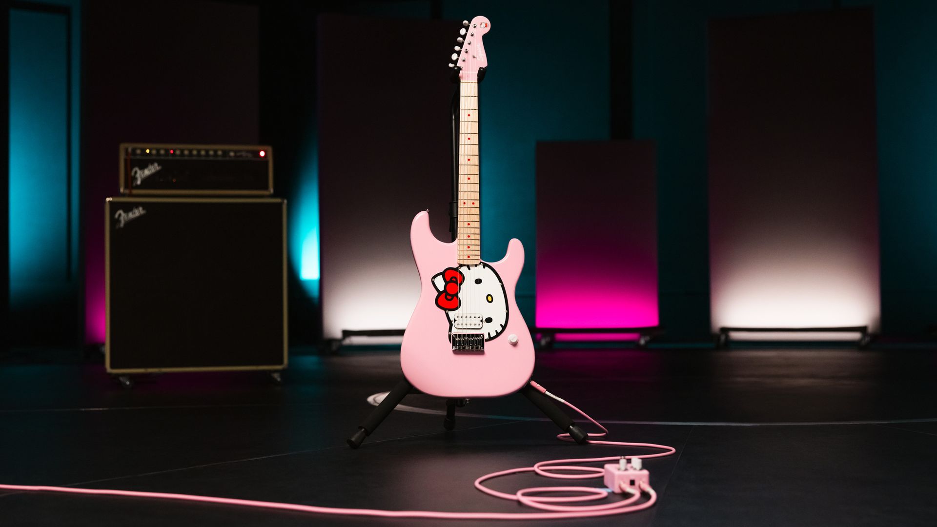 Fender Hello Kitty Stratocaster: 50 years of the cartoon cat | Wallpaper*