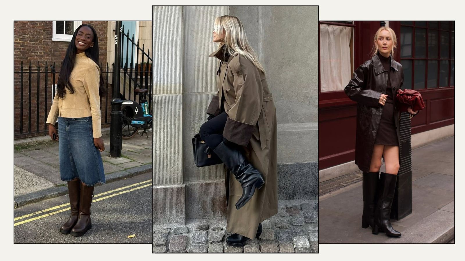 7 Outfits With Knee-High Boots From London, Paris and NYC | Who What ...
