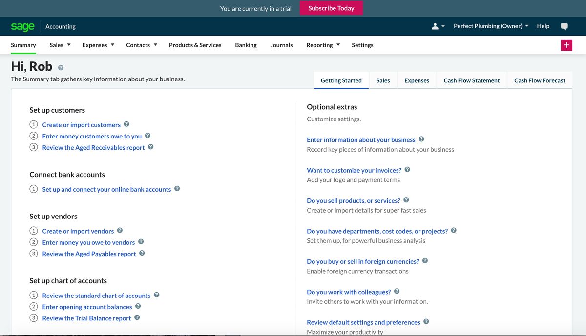 Sage Business Cloud Accounting review | TechRadar