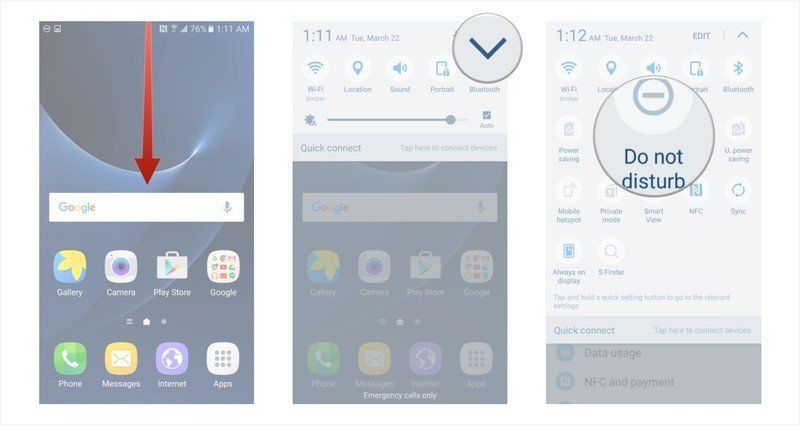 How to use do not disturb mode on the Samsung Galaxy S7 | Android Central