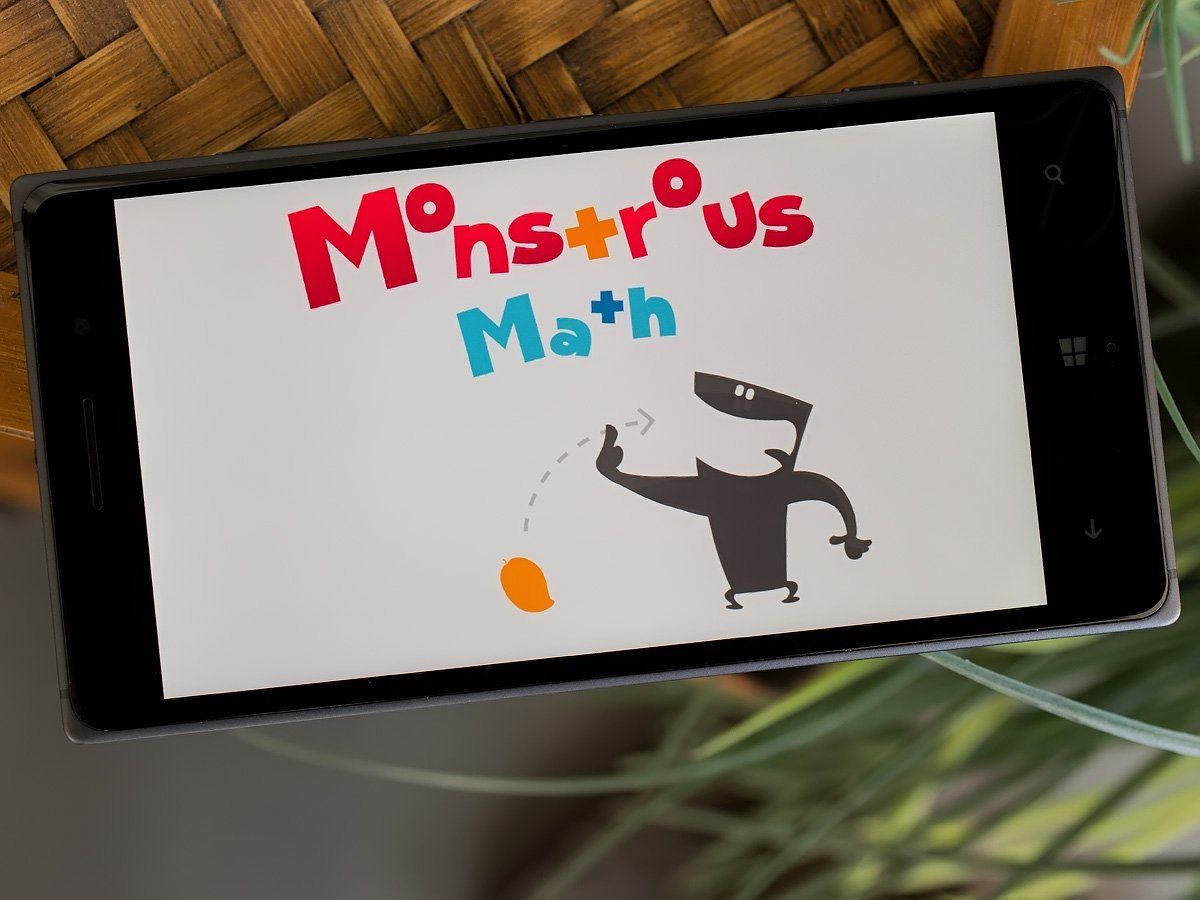 Monstrous Math - a simple math game for our younger Windows Phone fans ...