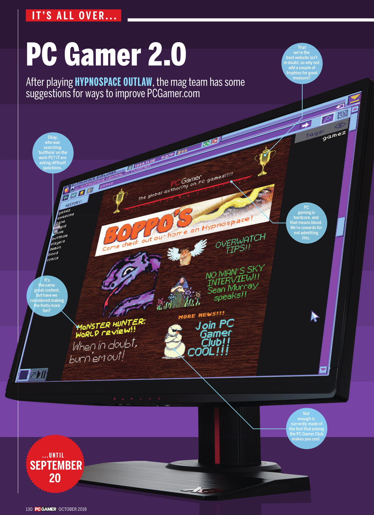 2018 in silly back page jokes: Page 4 - Page 4 | PC Gamer