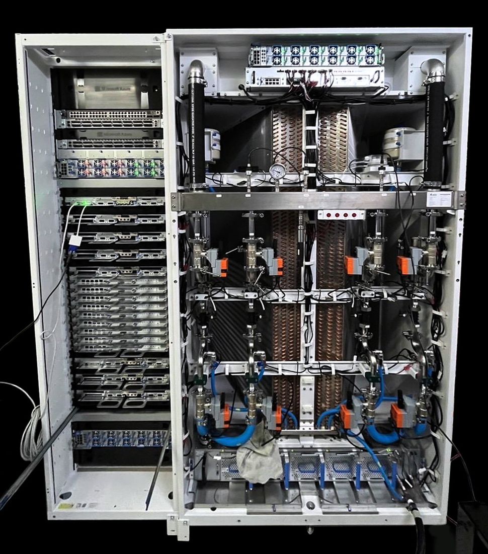 Microsoft Azure flaunts world's first custom Nvidia Blackwell racks ...