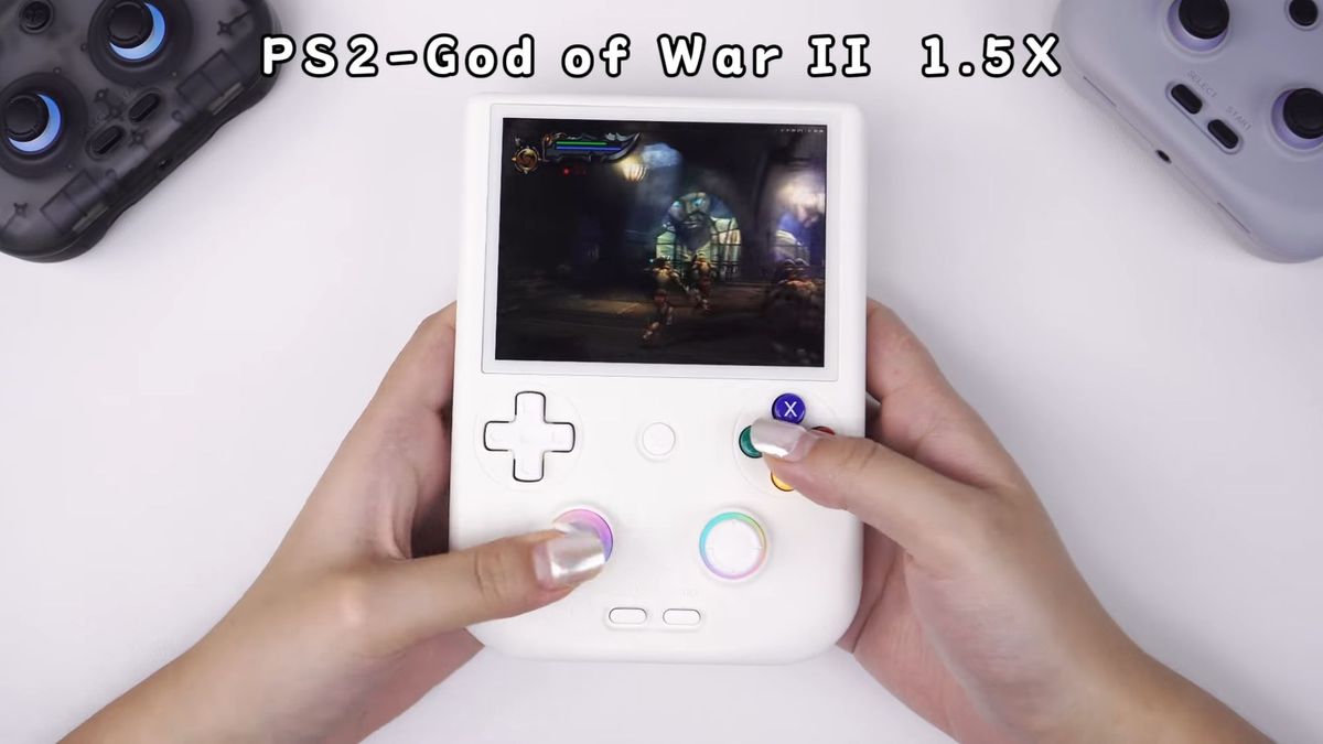 Anbernic's RG406V is a retro gaming handheld that's built for playing ...