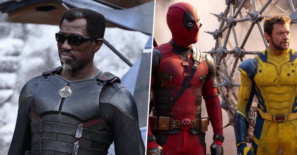 "More Blade, please": Ryan Reynolds is calling for Wesley Snipes to get a "Logan-style send-off ...