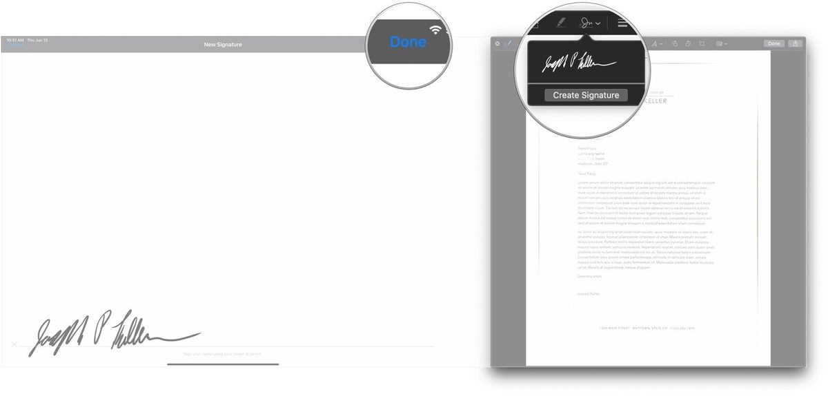 How to sign documents on your Mac with your iPhone or iPad | iMore