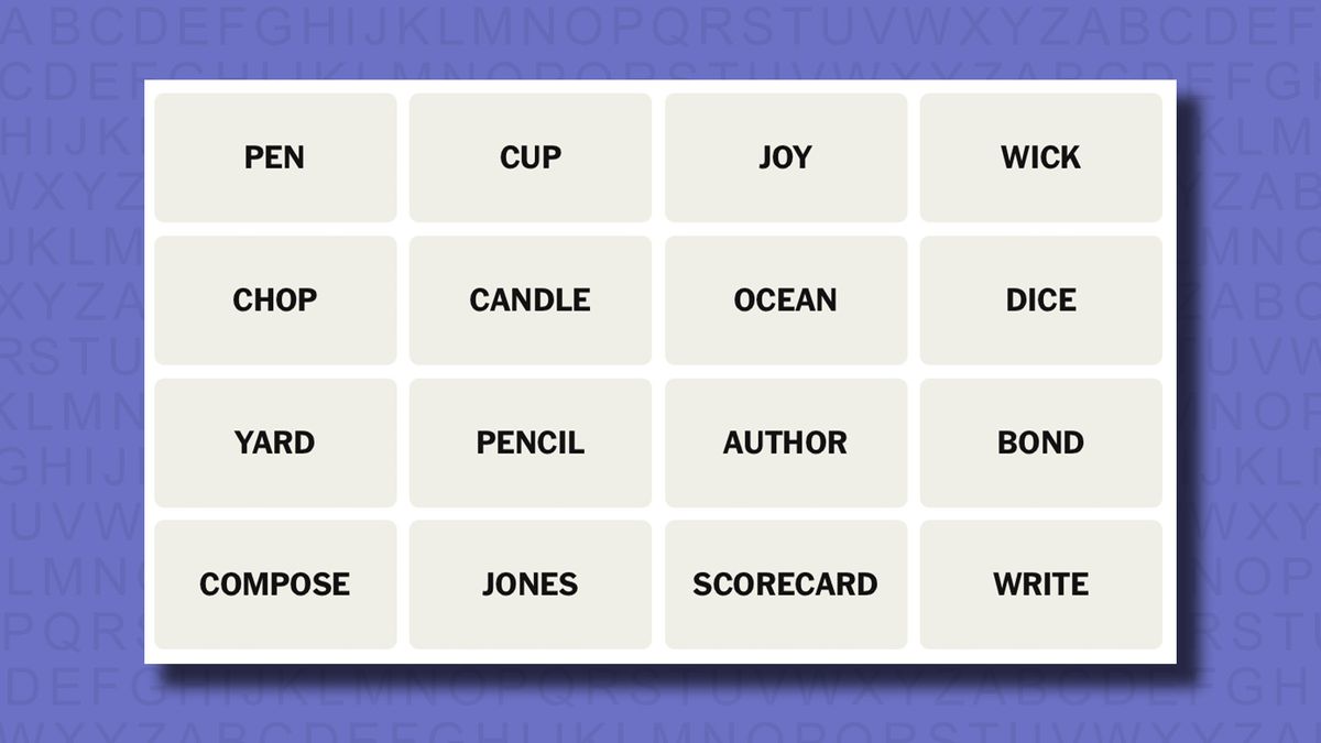 NYT Connections hints and answers for Thursday, May 8 (game #697 ...