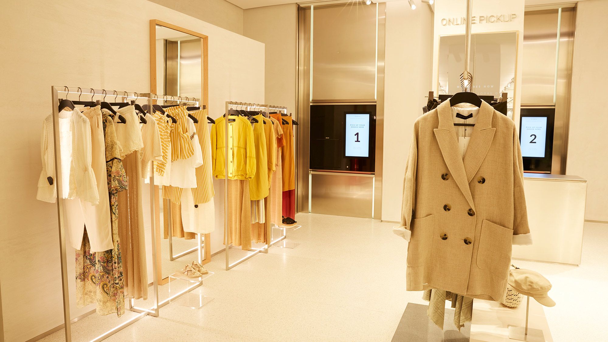 This genius Zara invention means you'll never have to queue again ...