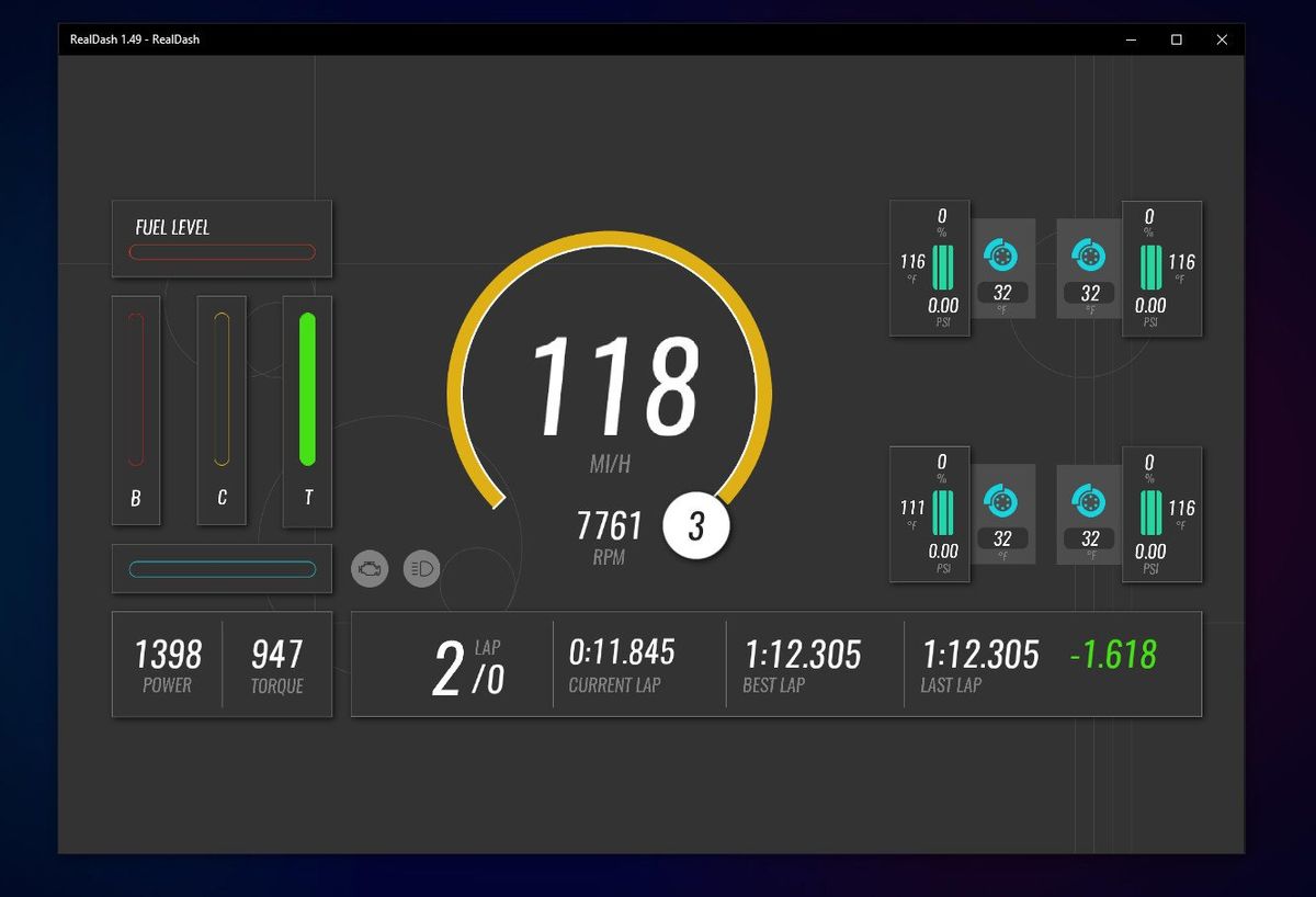 How to turn a Windows 10 tablet into a dashboard for Forza Horizon 4 ...