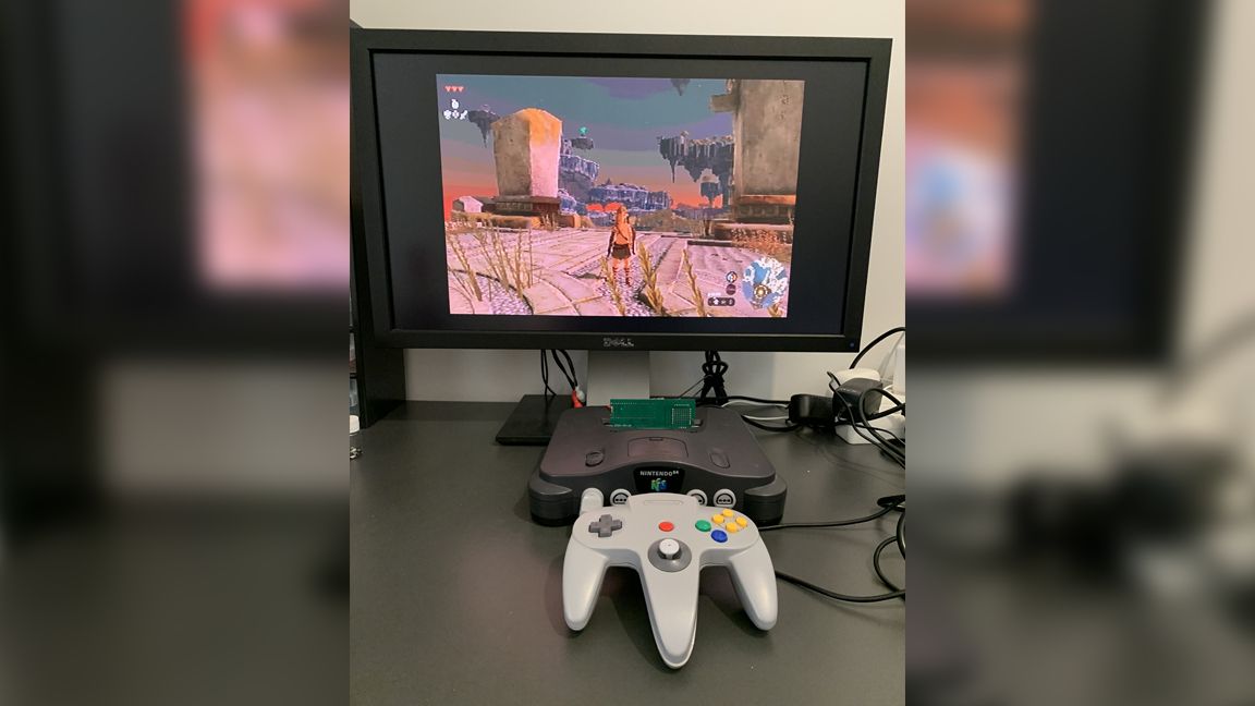 Raspberry Pi Pico Streams Zelda: Tears of the Kingdom to Nintendo 64 ...