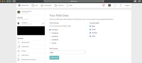 How to export your Fitbit data | iMore