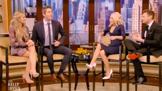 Kelly Ripa Interviews Arie - Bachelor Arie Interview With Kelly Ripa ...