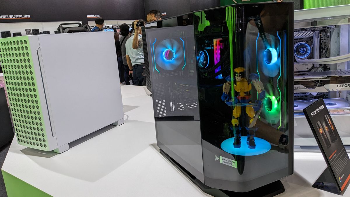 Cougar's newest PC case includes an RGB turntable for your action ...