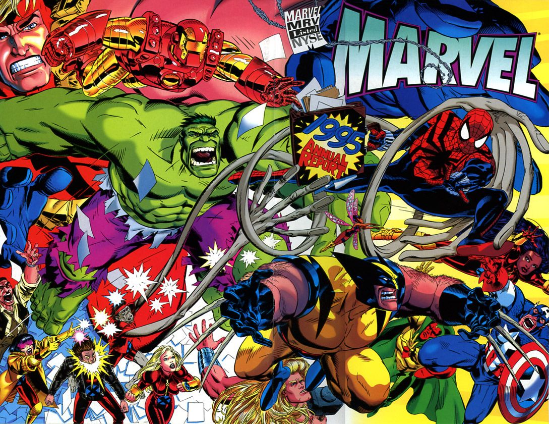 Comic books' crazy 1996 revisited: a wedding, a bankruptcy, a DC-Marvel ...